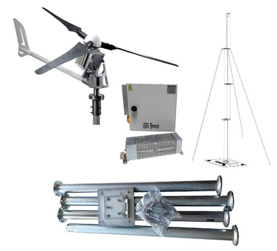 2KW-48V Windsafe Istabreeze Wind Turbine Wind Generator-Charge ...