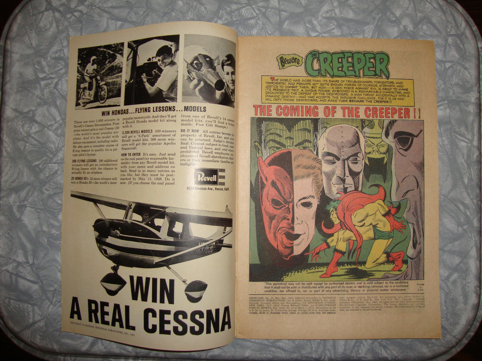 Showcase 73 + Creeper 1-5 + First Issue Special 7 (DC) STEVE DITKO'S ...