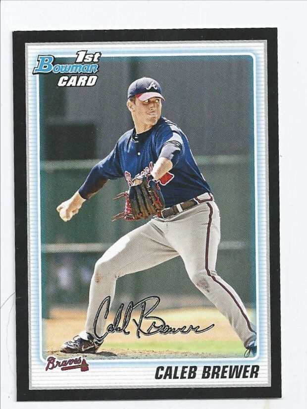 2010 Bowman - Prospects Black #BP81 Caleb Brewer (RC) for sale online | eBay