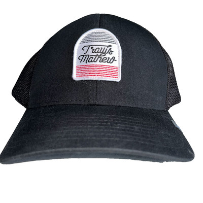 Travis Mathew Snapback Golf Cap Black adjustable baseball hat logo osfa ...