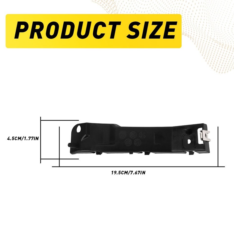 For 2007-2010 Ford Edge Right & Left Side Front Bumper Reinforcement ...