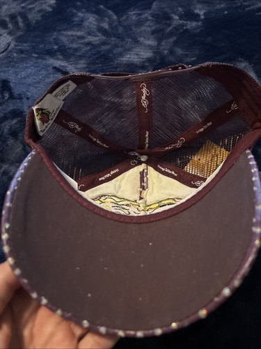 Ed Hardy TIGER CAP by Christian Audigier NWT Purple | eBay