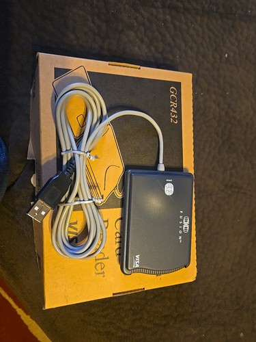 Gemplus Providian Visa Smart Card Reader GCR432 New Open Box | eBay