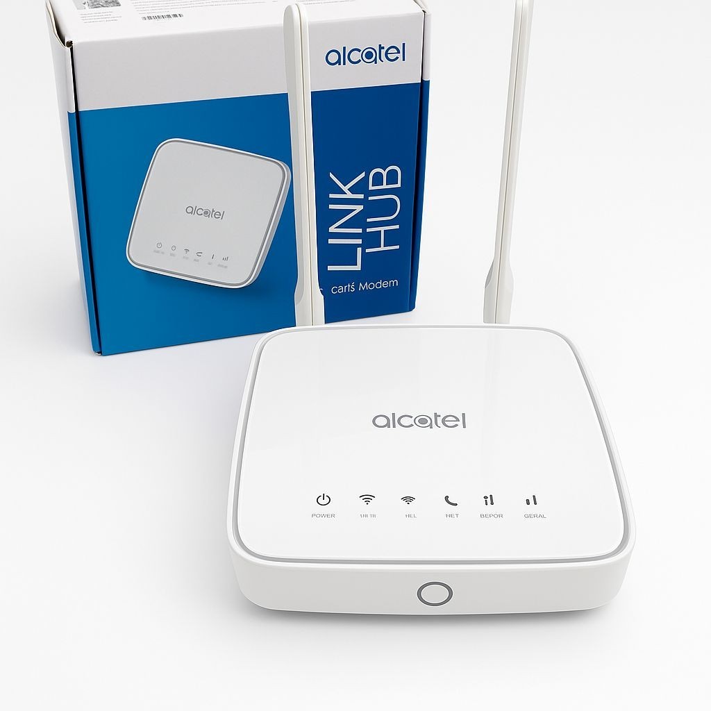 Alcatel LINK HUB HH41NH 4G LTE WiFi Router Unlocked GSM RJ45 Landline Port