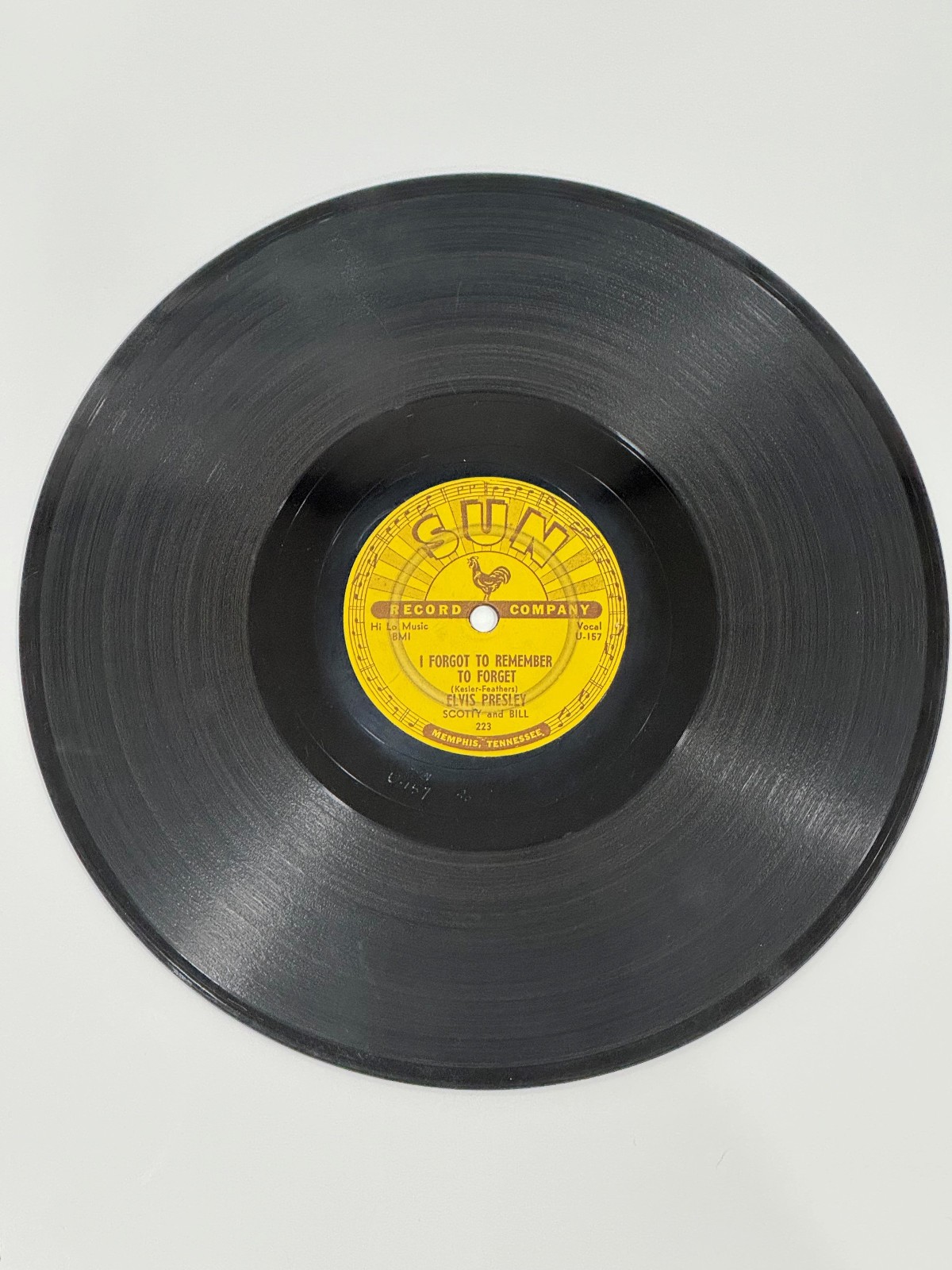 Rockabilly 78 - Elvis Presley - Mystery Train/I Forgot to Remember ...