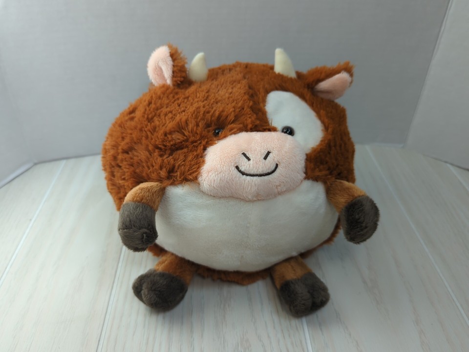 Squishable Plush Mini Chocolate Milk Cow 2014 Limited Ed 7" Brown white bull | eBay