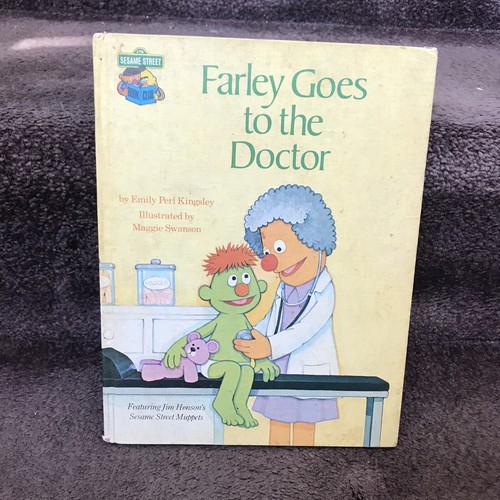 Sesame Street Farley Goes to the Doctor Featuring Jim Henson Muppets ...