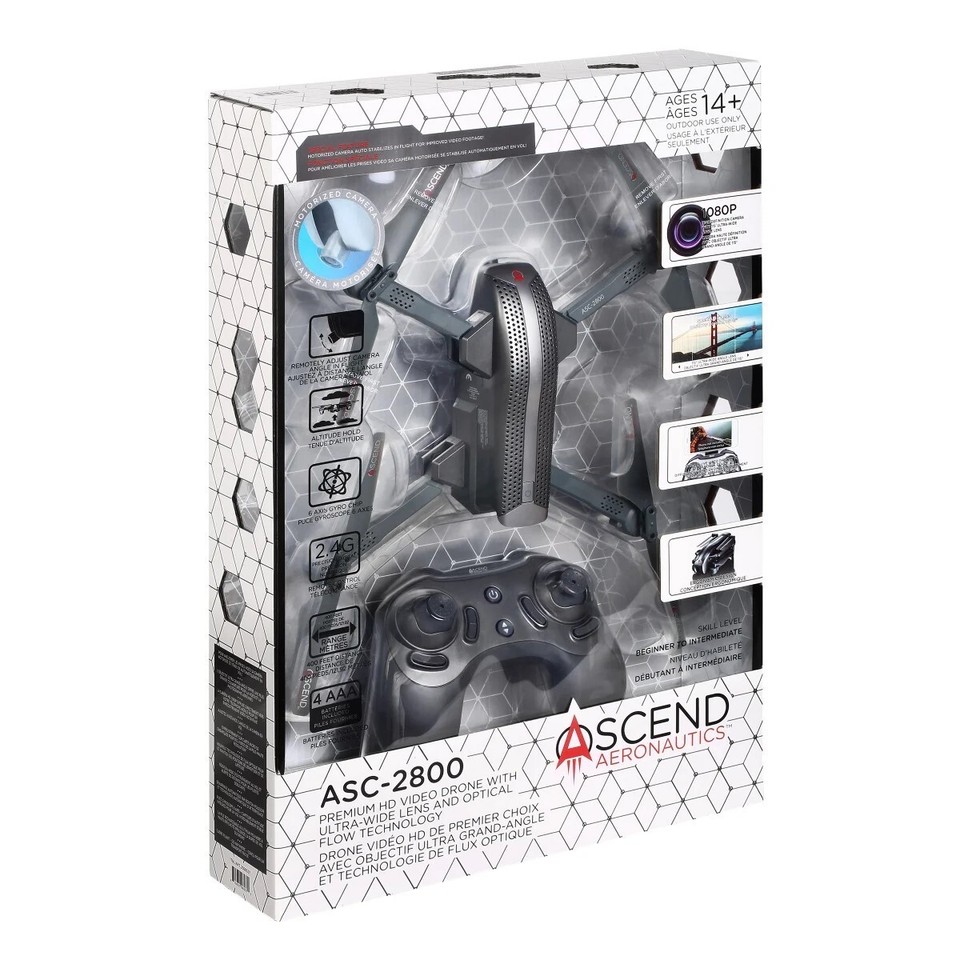 Ascend Aeronautics ASC-2800 RC Drone Remote Controller CT-6537R CT ...