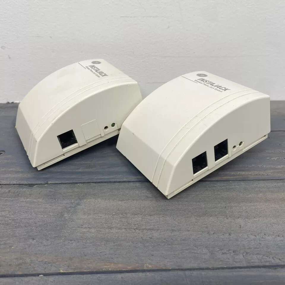 GE Wireless Telephone Jack System Base Unit W/ Extension Jack | eBay