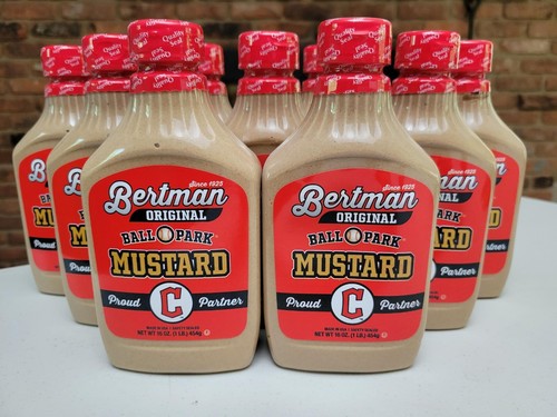 Ball Park Mustard Cleveland's Famous - Bertman Original - NINE -16 Oz ...