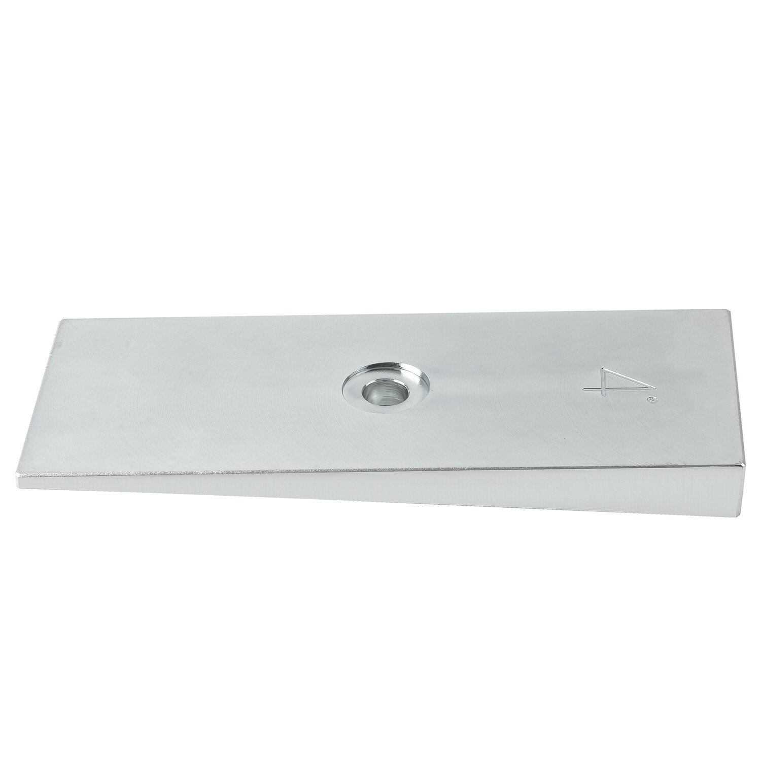 Steel Pinion Angle Shims 2" Wide 4°Degree Sliver - Set of 2 | eBay