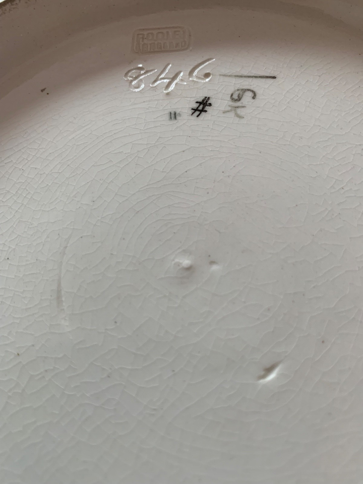 Extra large vintage Poole Pottery vase in Persian Deer pattern by ...