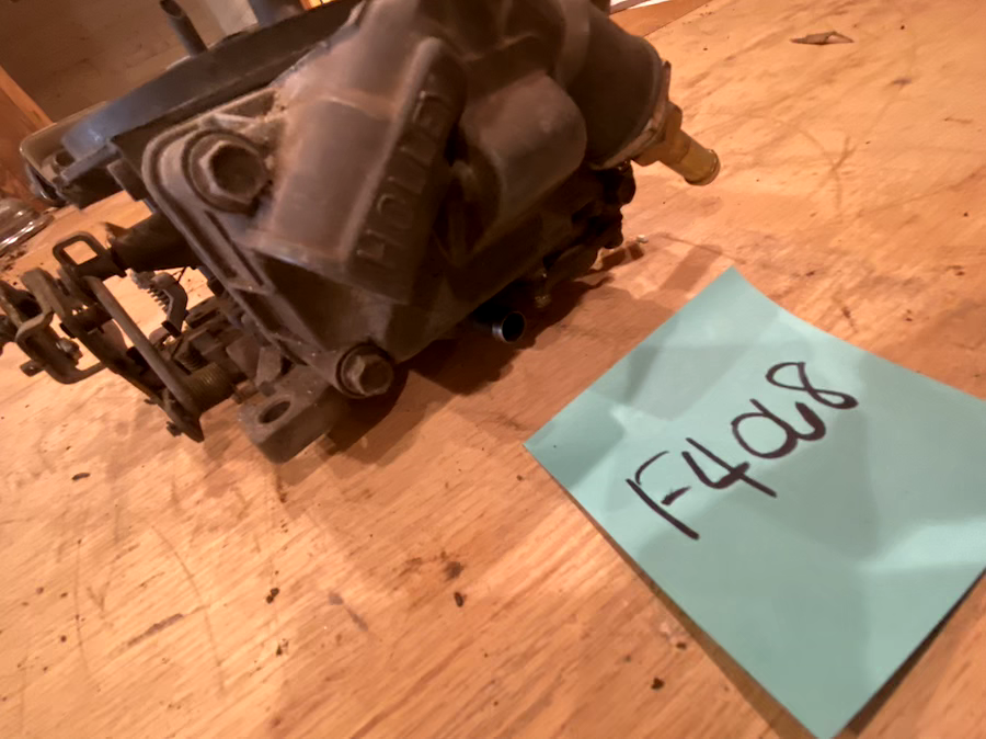 HOLLEY 4 BARREL CARBURETOR 6R 5534 B DOUBLE PUMPER 650 CFM SQUARE BORE ...