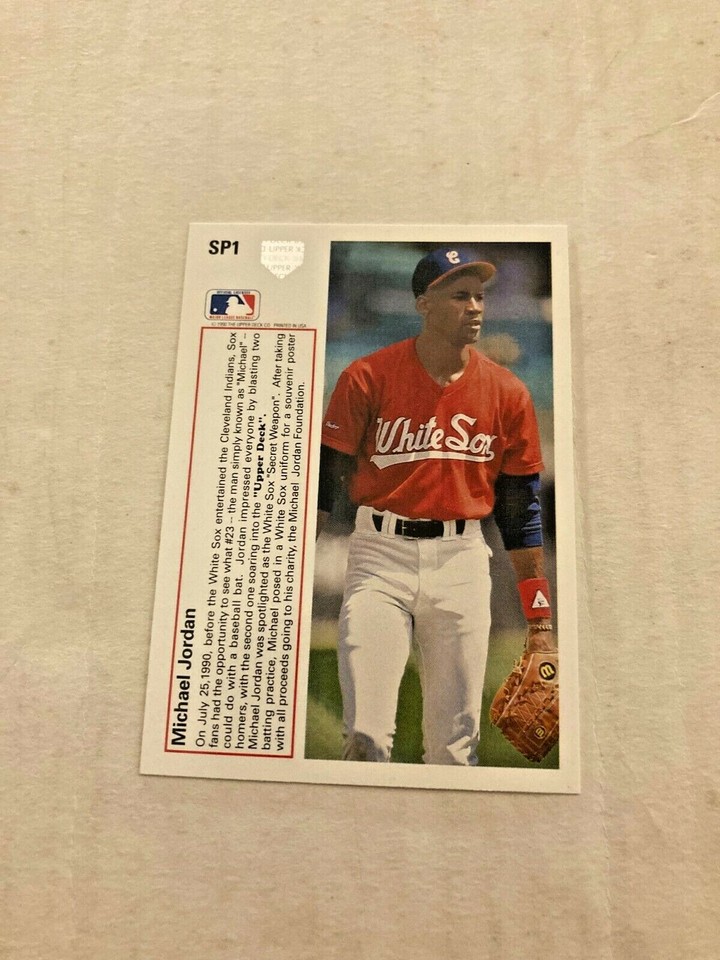 1991 Upper Deck Michael Jordan Rookie Card # SP1 Rare 0003863 | eBay