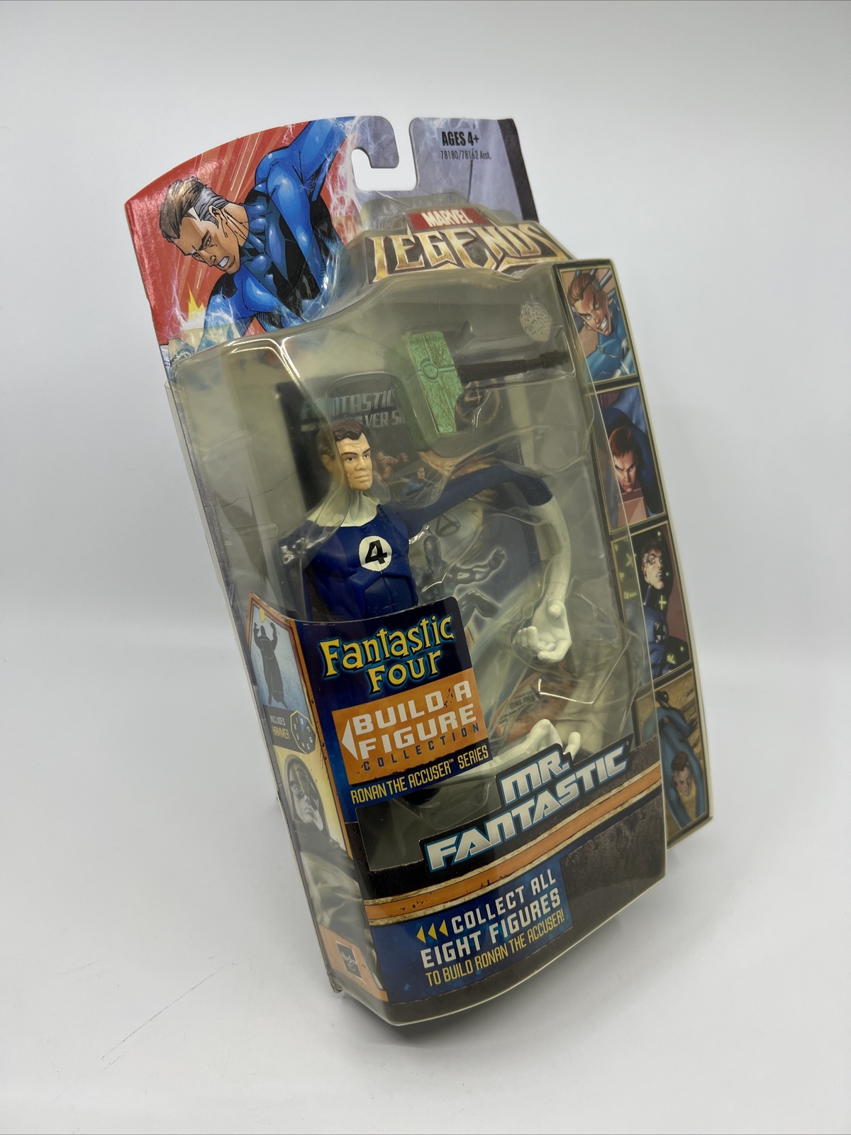 Marvel Legends Mr. Fantastic Ronan Series Walmart Exclusive Four BAF ...