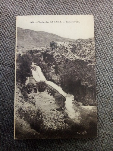 CPA CHUTE DU BARADA VUE GÉNÉRALE | eBay