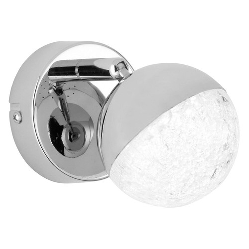 Action LED Applique Spot Sanan Chrome 4,5W 380lm Blanc Chaud 3000K ...