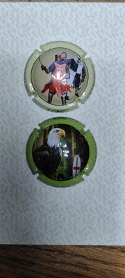 2 capsules de champagne Francinet ALBG 2023 médiévales | eBay