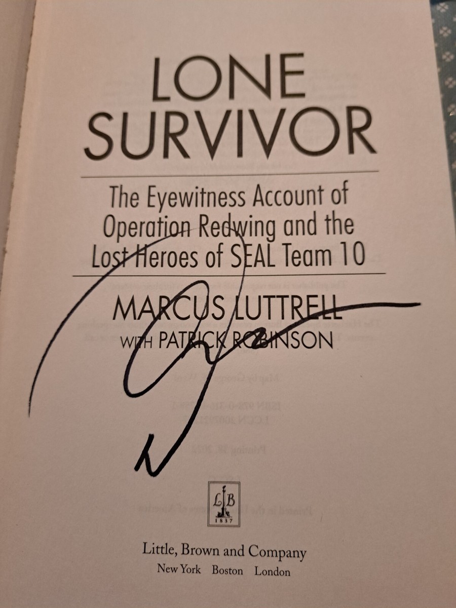 Seal Team 10 Marcus Luttrell