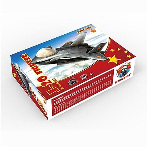Meng Toon Kit J-20 Fighter - Plastic Model Airplane Kit - #mp005 | eBay