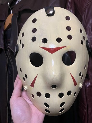 Friday the 13th Jason Part 3 Plain Mask Replica Life Size | eBay
