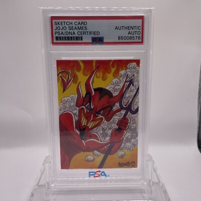 Metazoo Sketch Card Old Scratch - PSA Authograph JoJo Seames UNOFFICIAL ...
