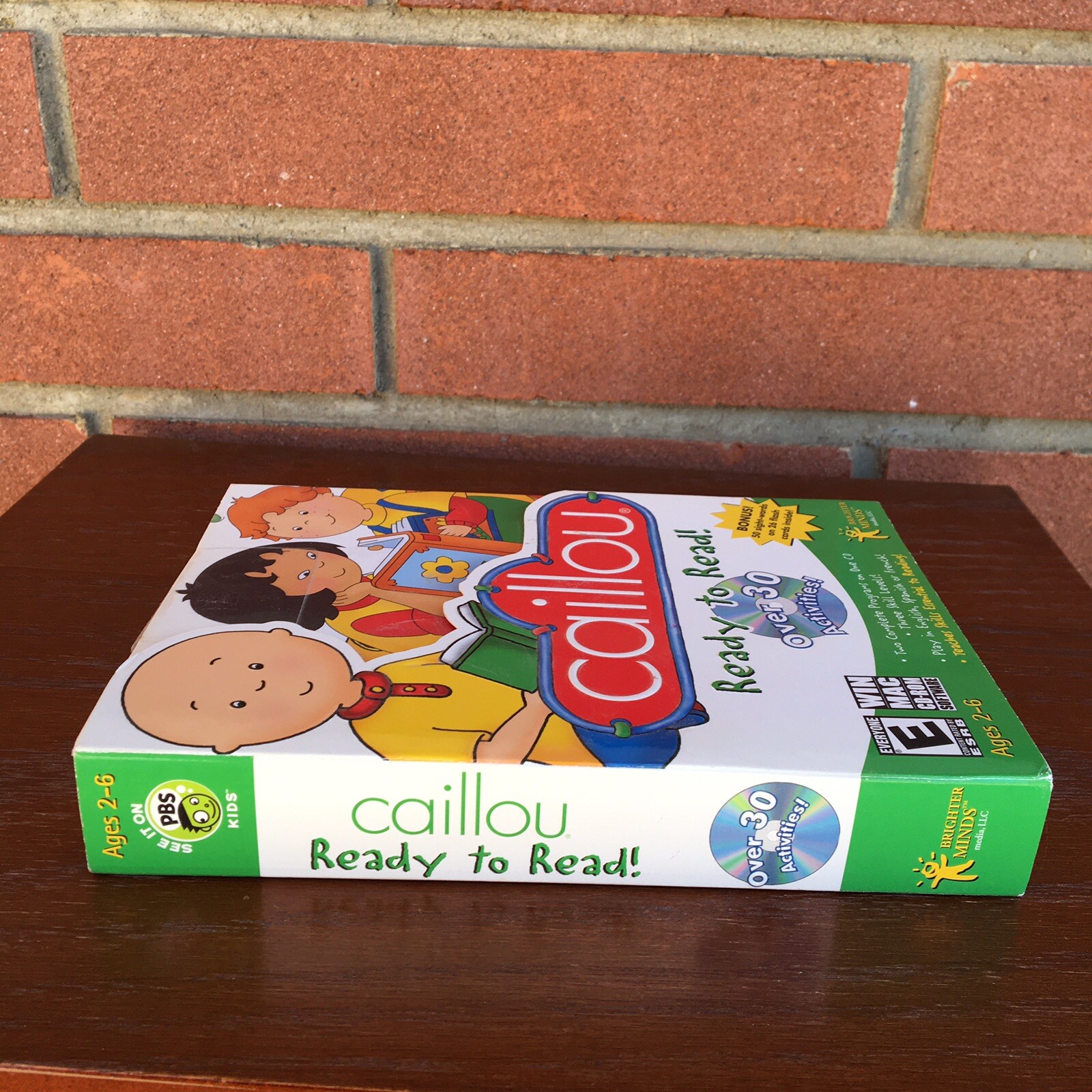 Caillou Ready To Read CD-ROM Game Over 20 Activities 26 Flash Cards Mac ...