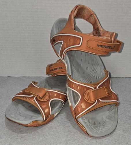 Merrell Sandals Womens Adjustable Closures Orange US Size 9 | eBay