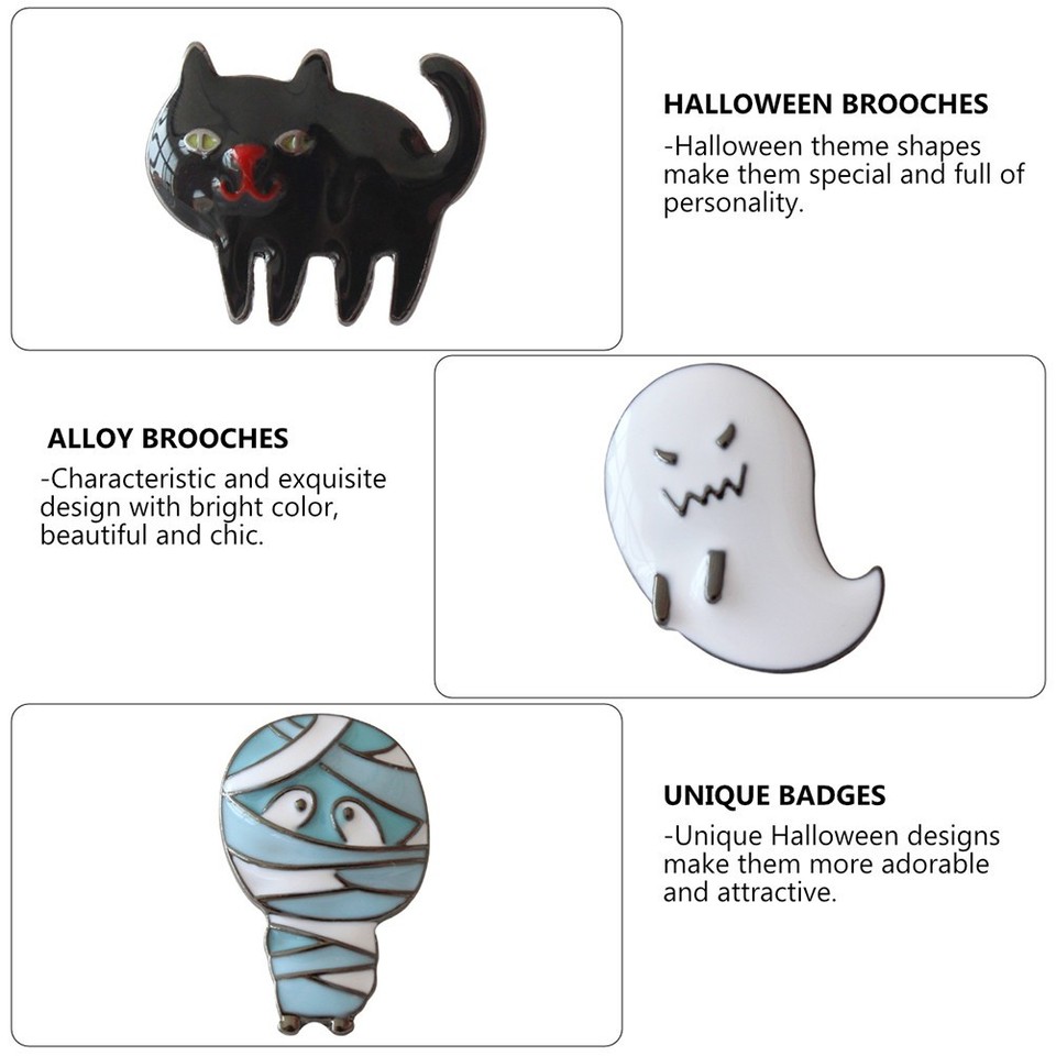 4 Pcs Halloween Accessories Creative Pumpkin Costume Props Unique ...