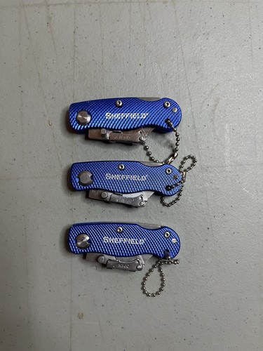 Sheffield Mini Razor Knife X 3 Very Nice Used Condition | eBay