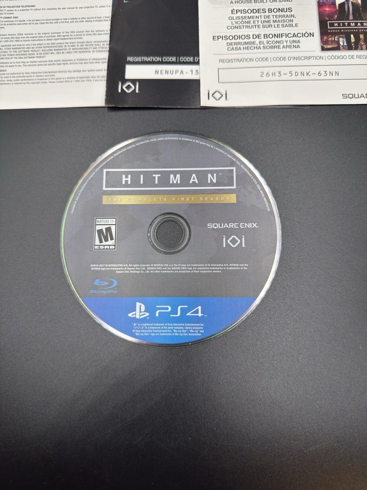 Hitman The Complete First Season Steelbook Edition (Sony PlayStation 4 ...