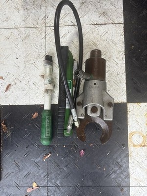 GREENLEE 750 751-M2 HYDRAULIC CABLE CUTTER W/ 746 RAM - 767 HYDRAULIC ...