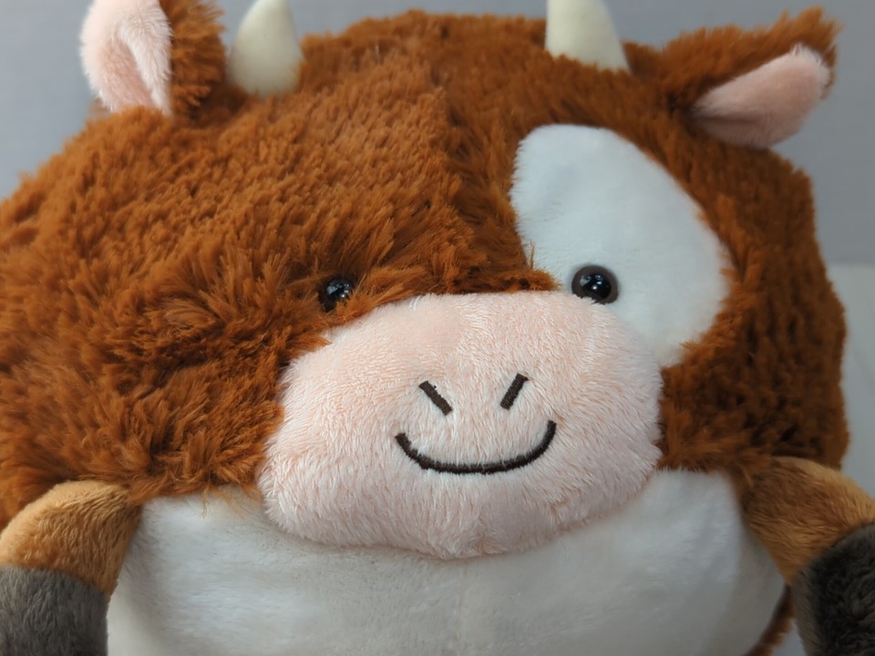 Squishable Plush Mini Chocolate Milk Cow 2014 Limited Ed 7" Brown white bull | eBay