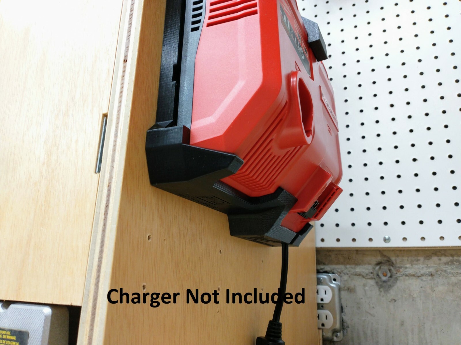 Wall Mount for Milwaukee Super Charger M12 & M18 (Model 48-59-1811) | eBay