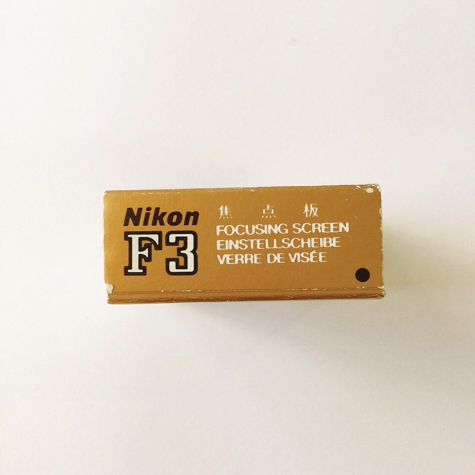 【MINT】 Nikon F3 Focusing Screen Type K Split Micro Style in Box from ...
