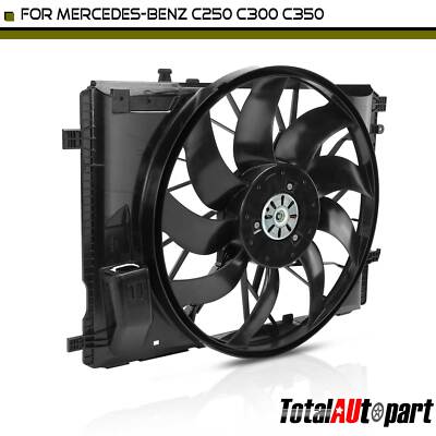 Radiator Fan Assembly for Mercedes-Benz S350 W222 2013 E300 E350 E400 ...