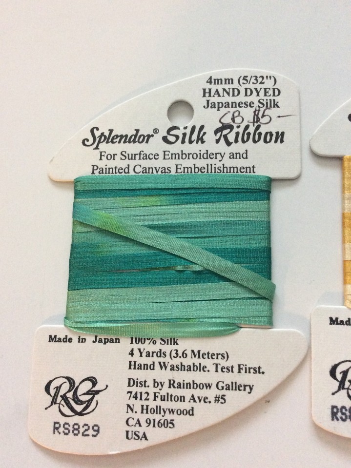 Mixed Lot 13 Thread Gatherer & Rainbow Gallery Silk Ribbon Ndlpt ...