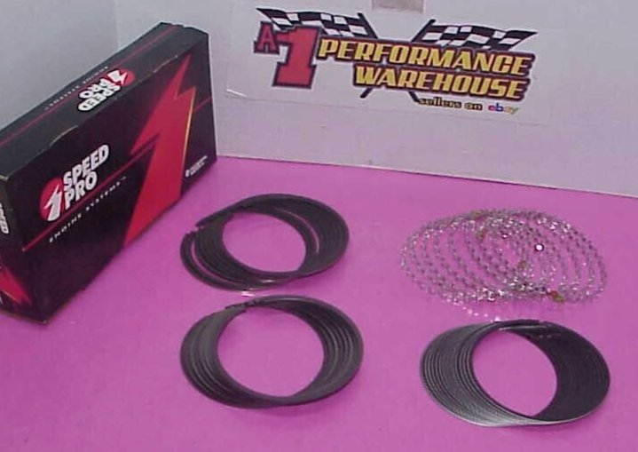 NEW Speed Pro Plasma-Moly 4.155" Bore Piston Rings Kit P/N R-5879-.035 ...