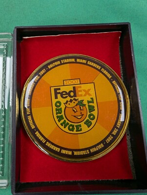 Orange Bowl 2007 Flip Challenge Coin Louisville Vs Wake Forest | eBay