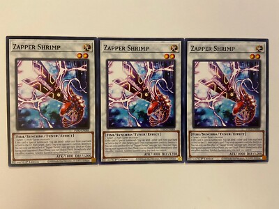 Yugioh X3 Zapper Shrimp INFO-EN088 Common NM | eBay