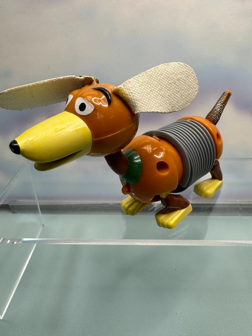 POOF-SLINKY Toy Story Slinky DOG 5" WIND UP TOY FABRIC EARS | eBay
