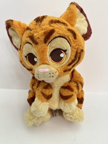 Disney Parks Wildlife Baby Tiger Cub Plush Stuffed Animal Toy Big Eyes ...
