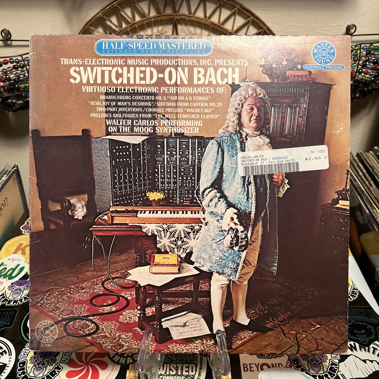 Walter Carlos ‎– Switched-On Bach Lp 1981 Columbia (HM 47104) Vinyl ...