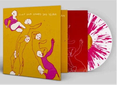 Clap Your Hands Say Yeah - Self-Titled - Ltd Ed White & Pink Splatter ...