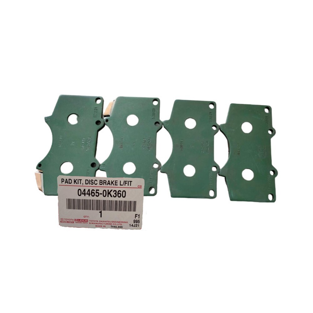 Toyota Hilux Revo 2016 up Front Brake Pads 04465-0K360 made in Thailand ...