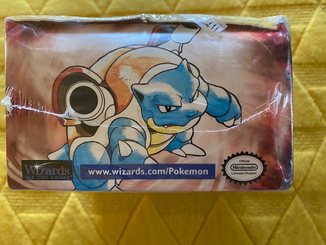 1999 Pokemon Base Set Sealed Booster Box 36 Packs One Country Code ...