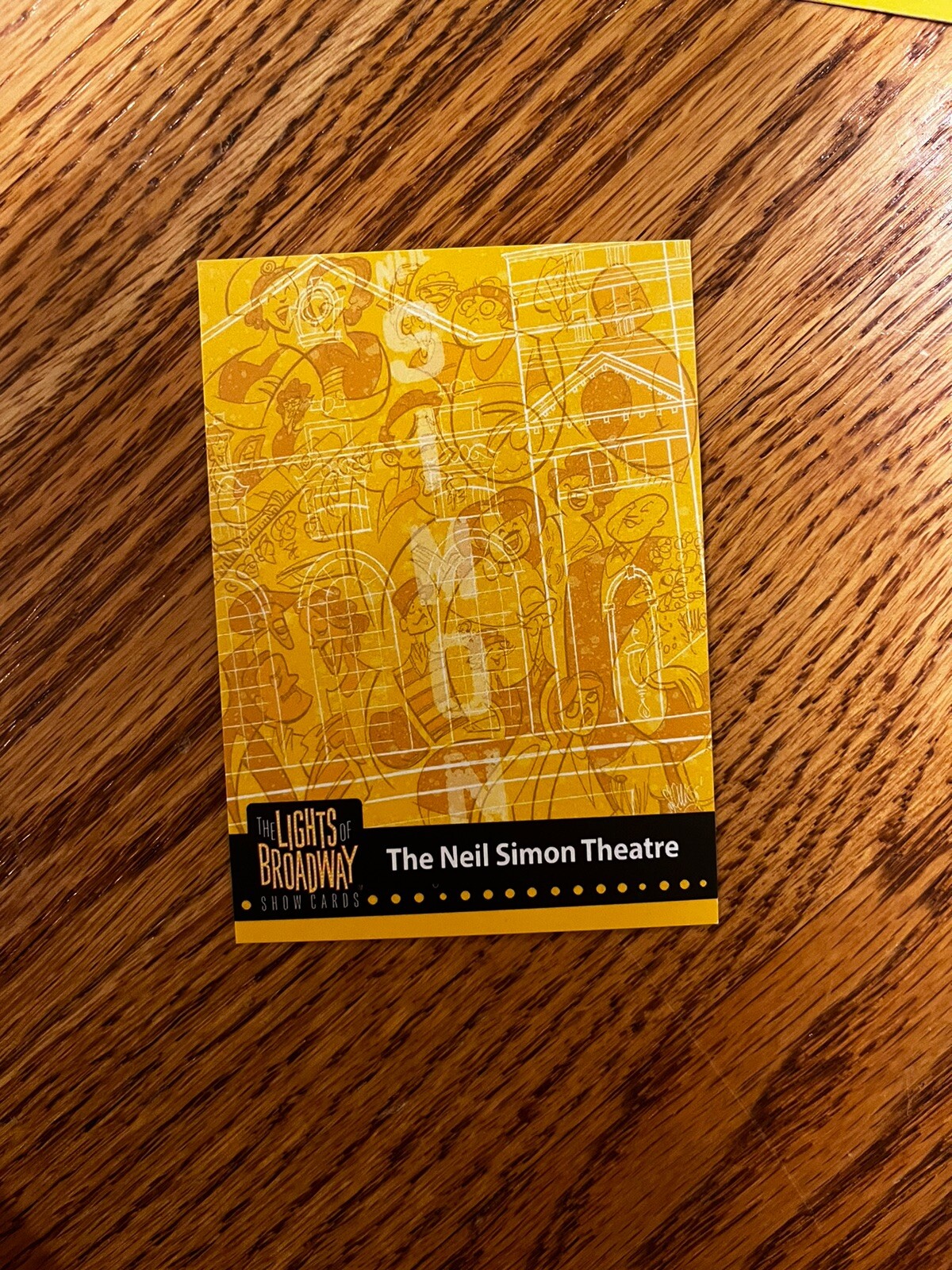 LIGHTS OF BROADWAY CARD THE NEIL SIMON THEATRE 2019 EDITION | eBay