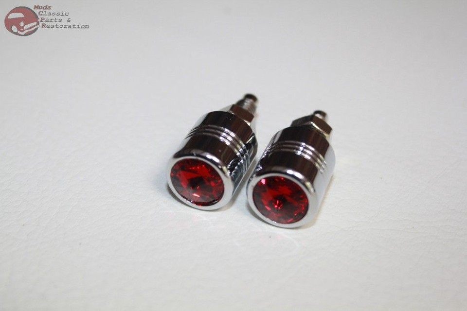 Custom License Plate Fastener Tag Bolts Hot Rat Rod Truck Diamond Top ...