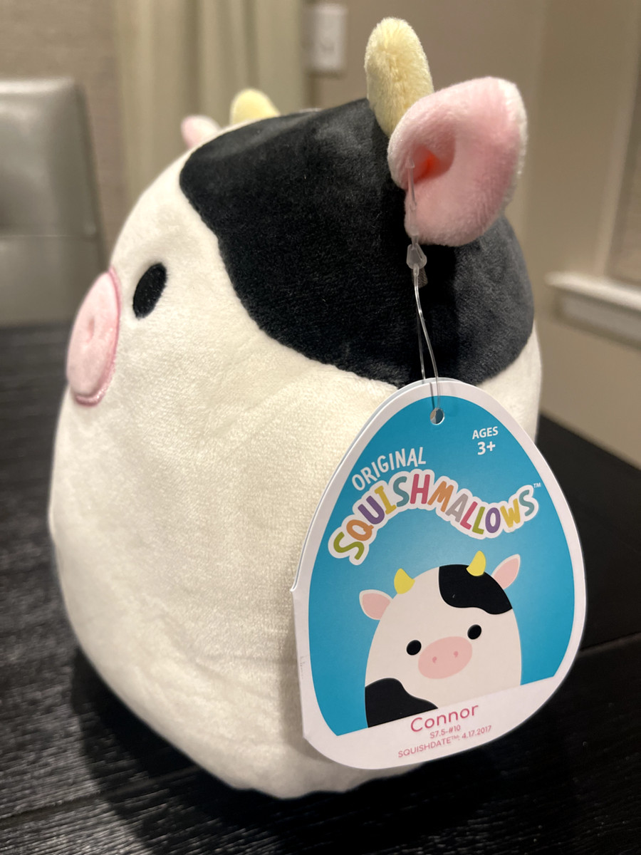 Squishmallow Custom Connor the Cow 7.5” Zombie NWT www.leonardo-da ...