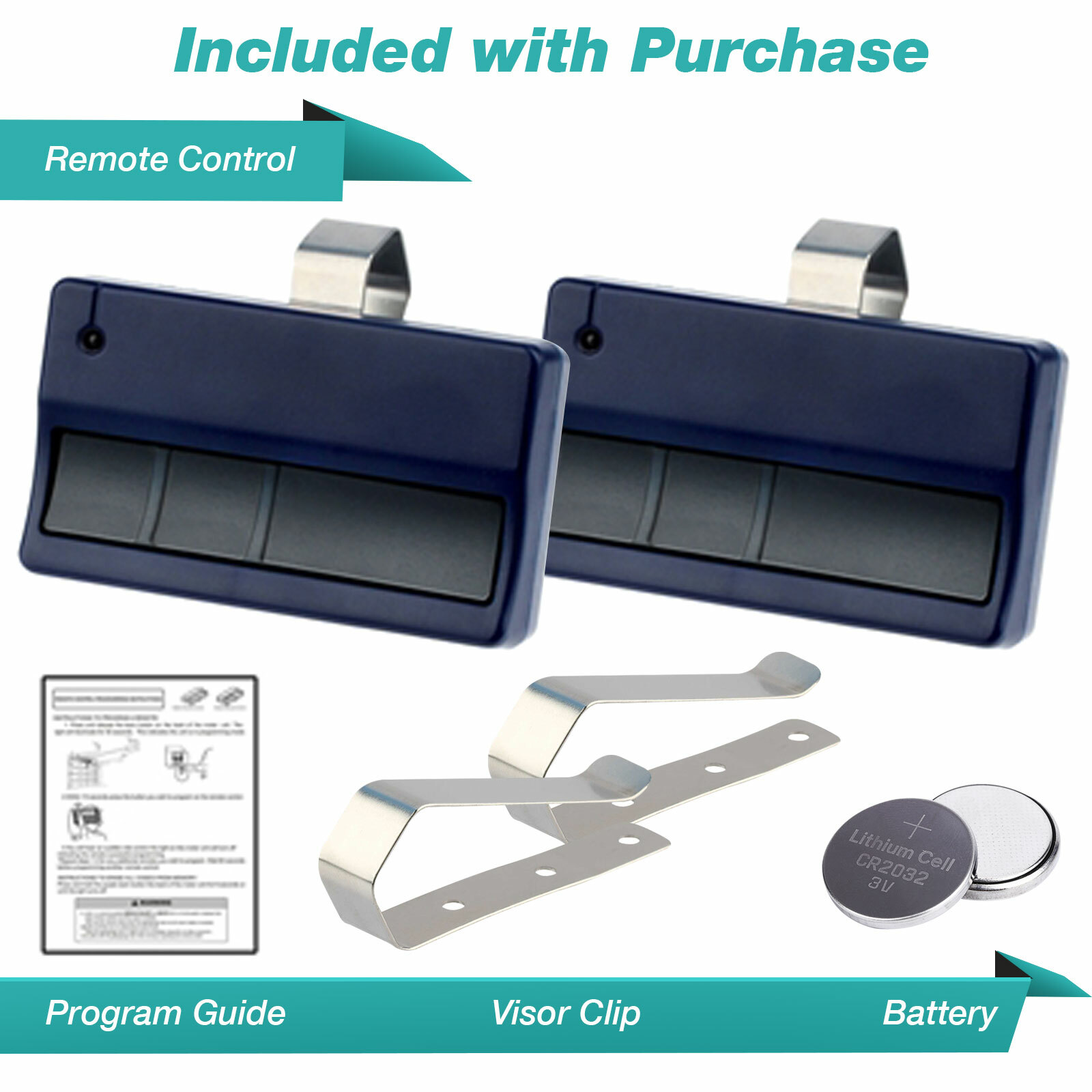 Sale 2 For 953D 956D Chamberlain Compatible 3B Garage Door Opener ...